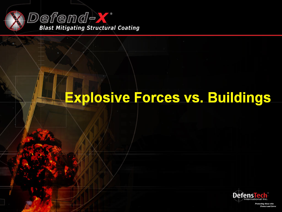 Explosive Forces vs. Buildings - DefensTechDefensTech